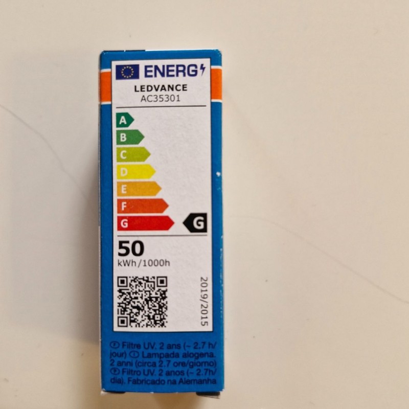 Osram Halogen Halostar 50W 910lm 3000K - Så længe lager haves - LEDvance